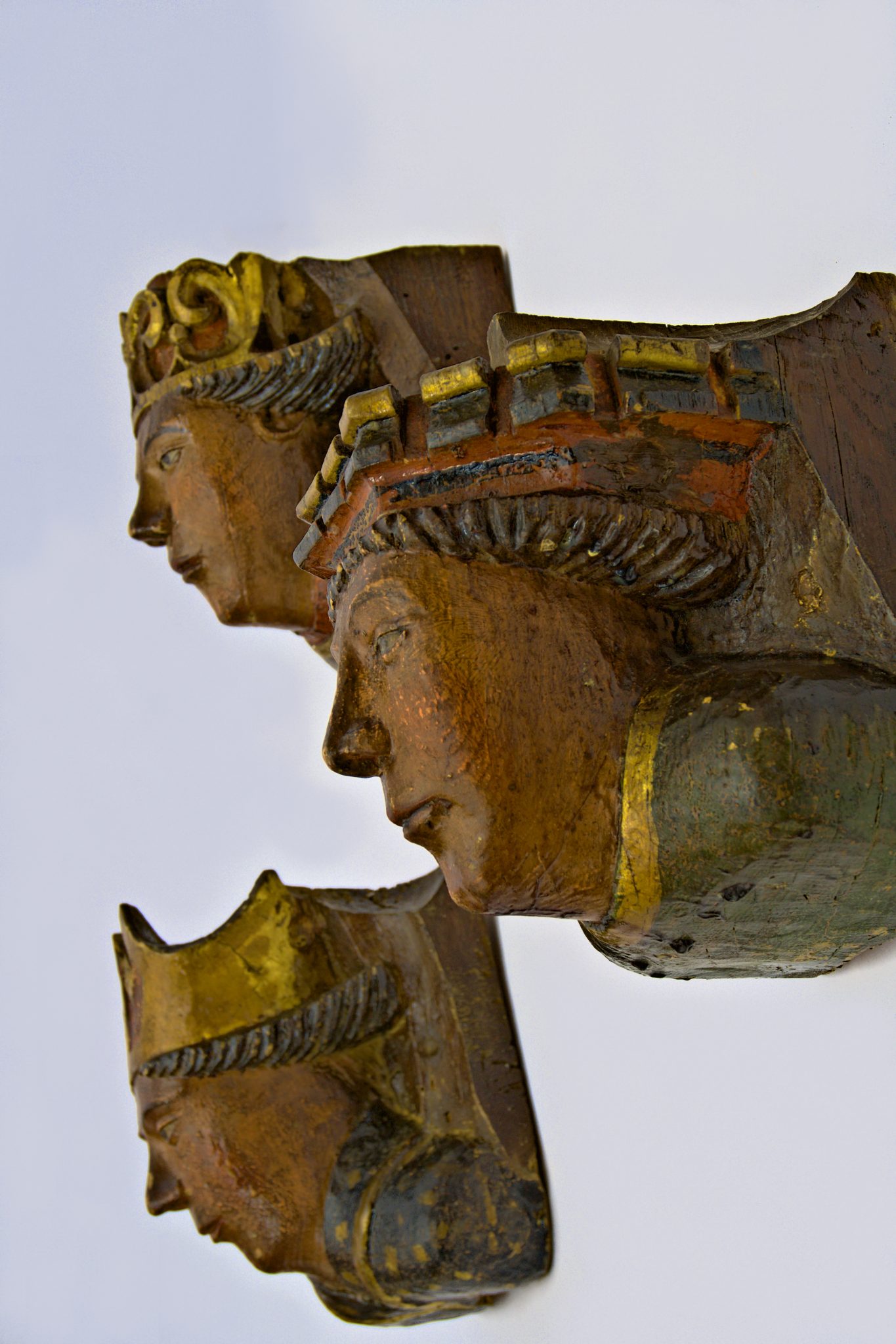 Curious Objects | Set of Five Medieval Corbels